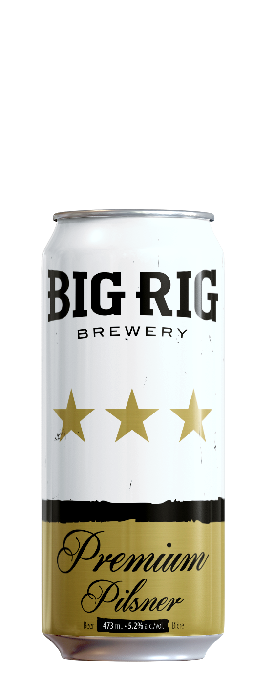 Premium Pilsner Lager Beer - Big Rig Delivery